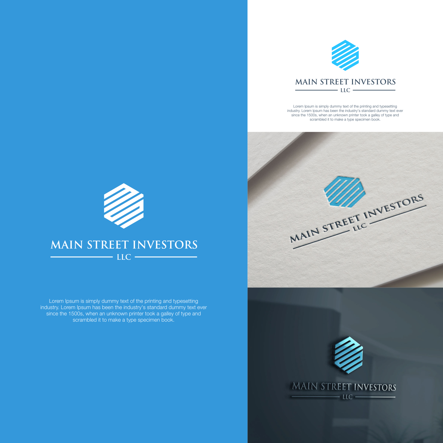 Elegant, Playful, Financial Service Logo Design for Main Street ...