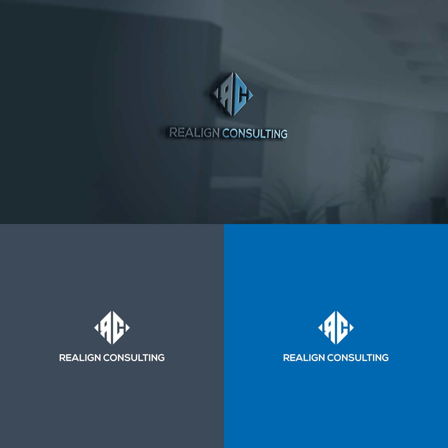 Serious, Professional, Management Consulting Logo Design for Realign ...