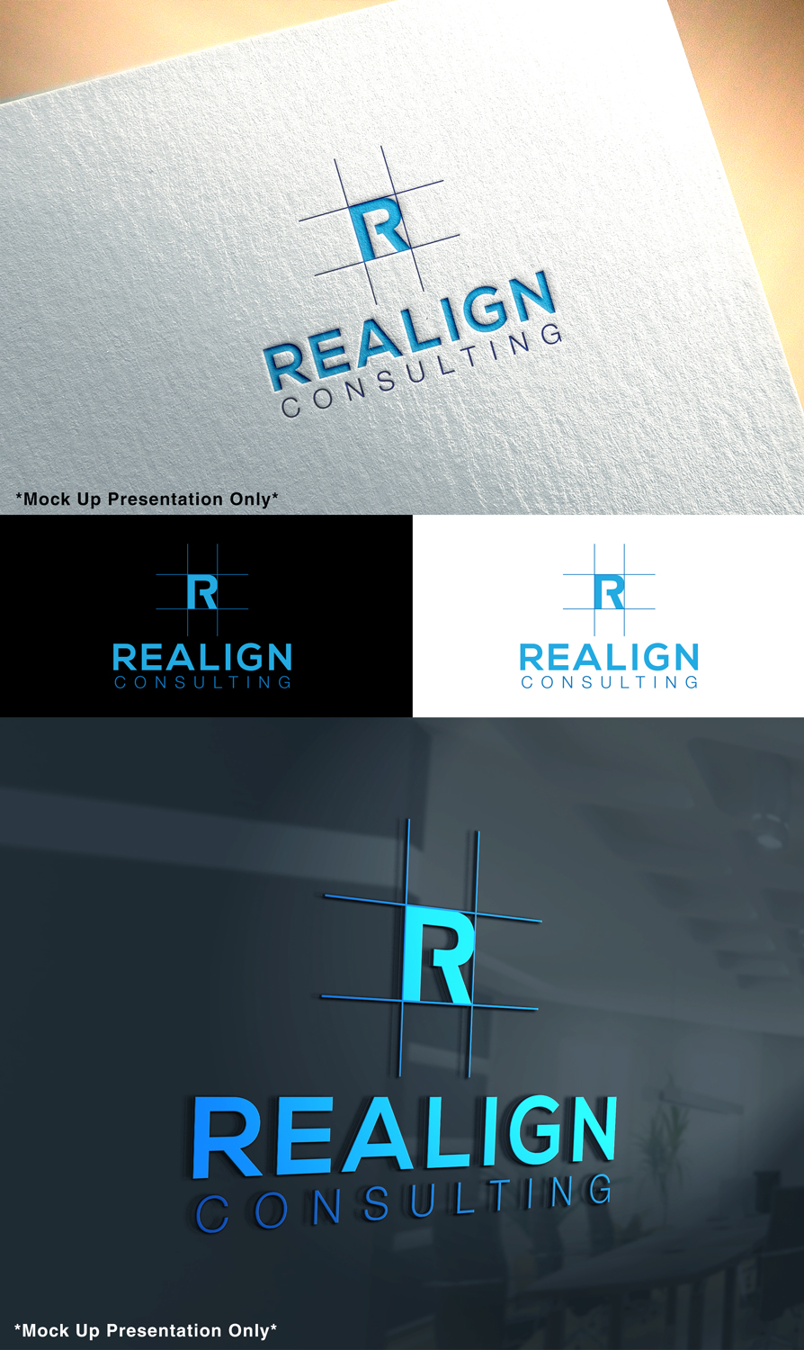 Serious, Professional, Management Consulting Logo Design for Realign ...