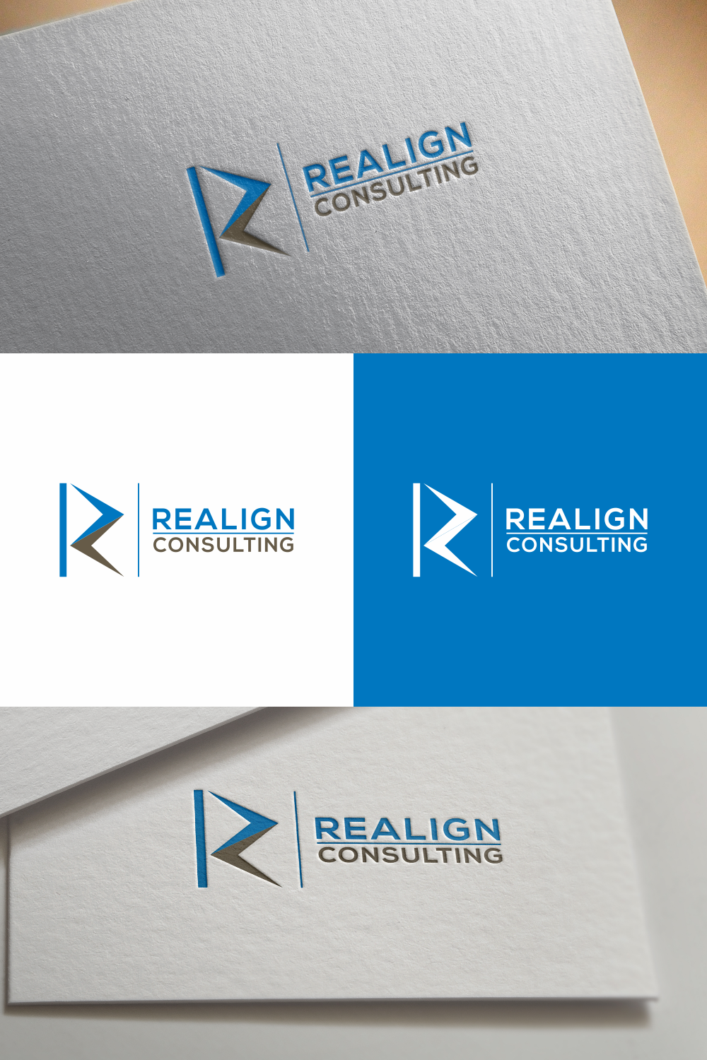 Serious, Professional, Management Consulting Logo Design for Realign ...