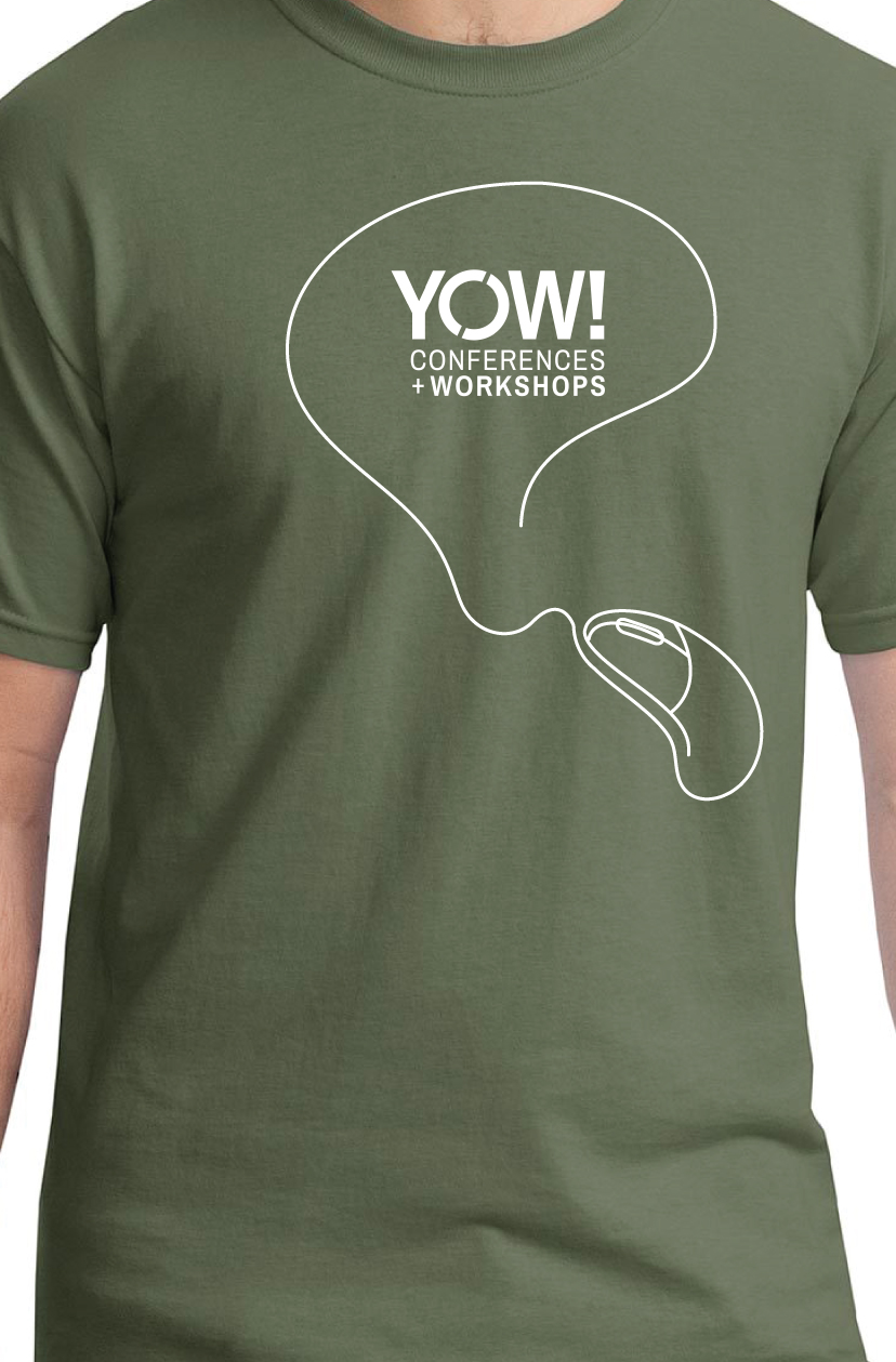 Modern, Playful, Information Technology T-shirt Design for YOW ...