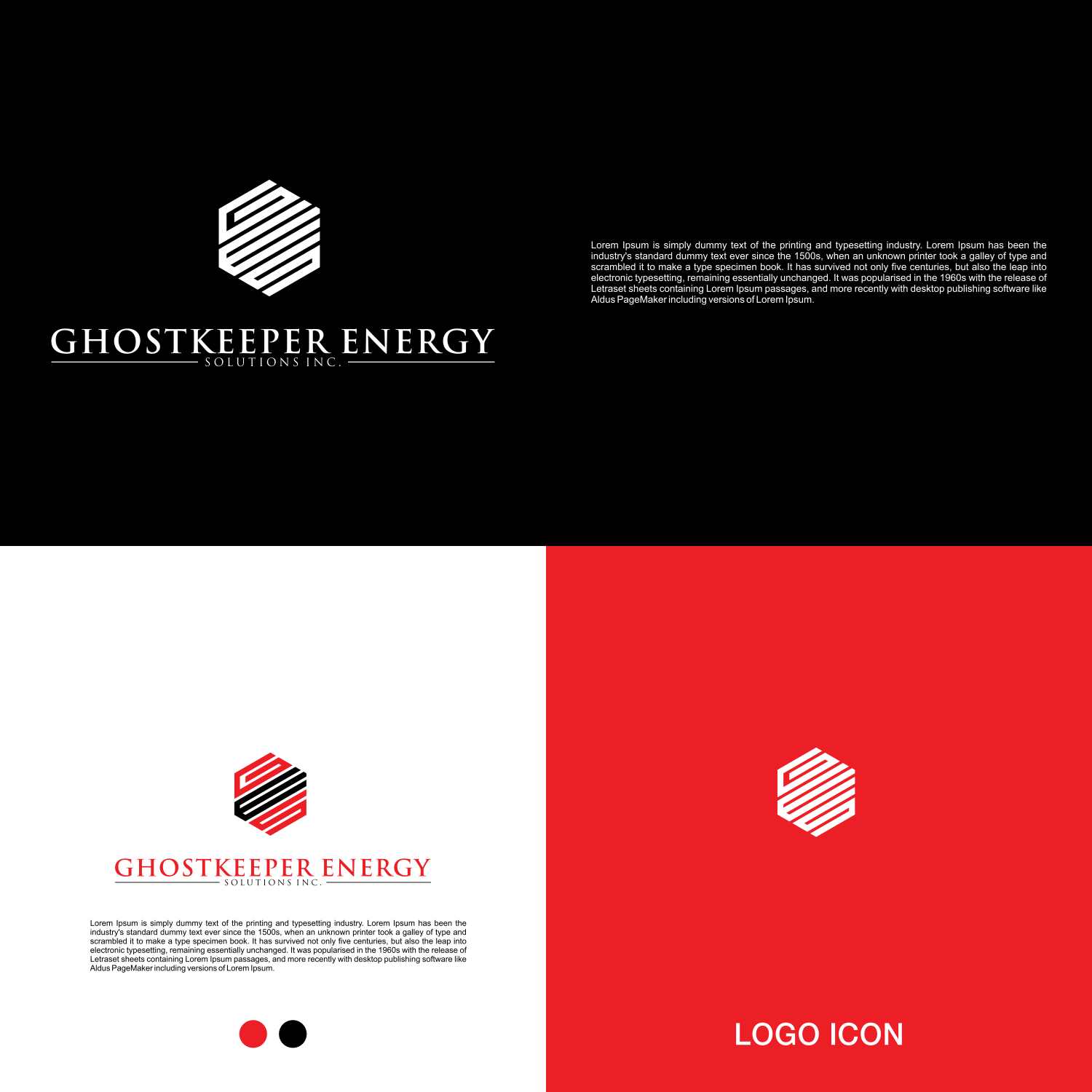 Bold, Serious, Oil And Gas Logo Design for Ghostkeeper Energy Solutions ...