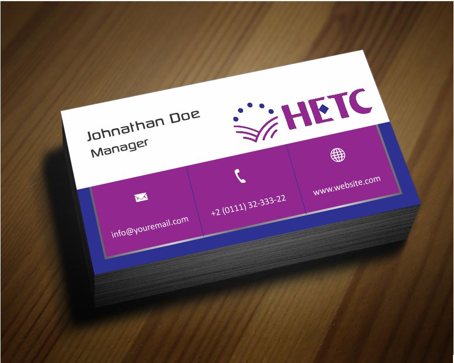University Business Card Design for a Company by AwsomeD | Design #3054175