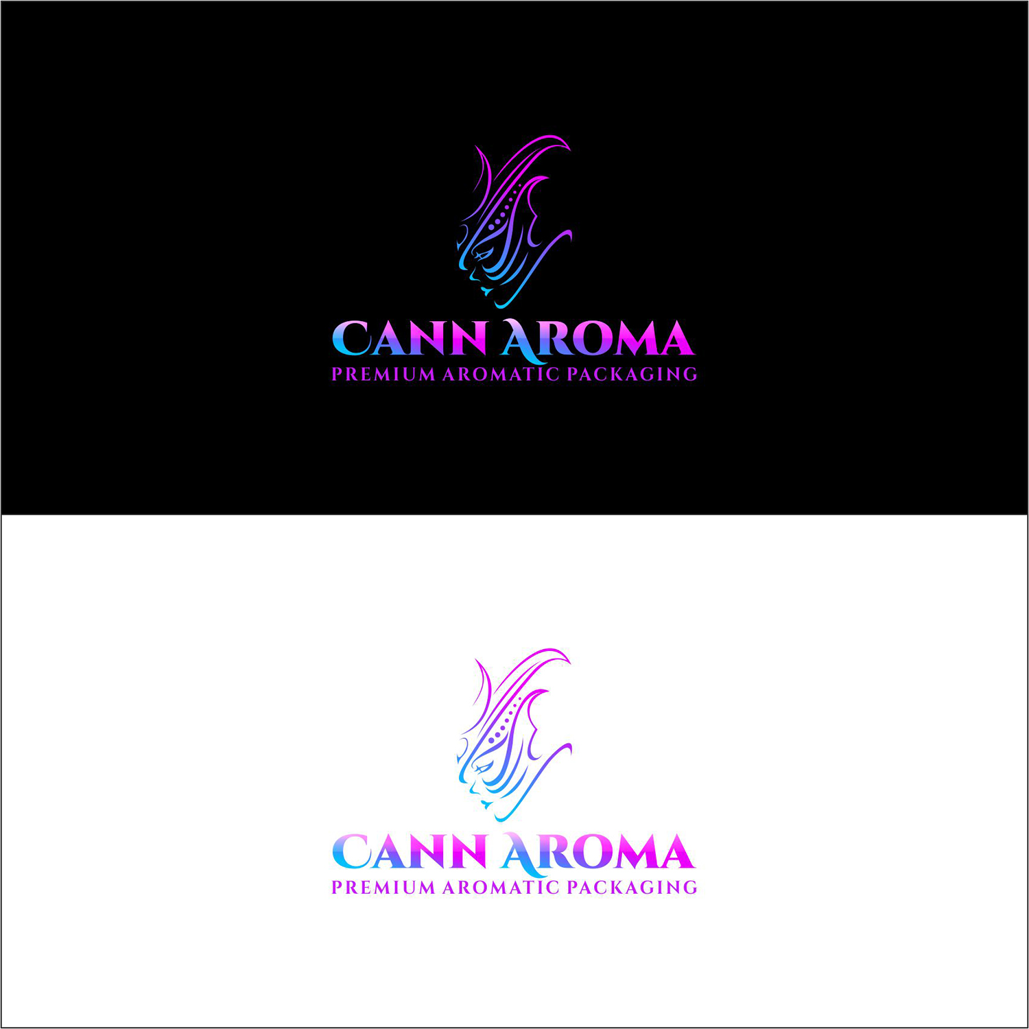Bold, Playful Logo Design for CannAroma - Premium Aromatic Packaging by ...