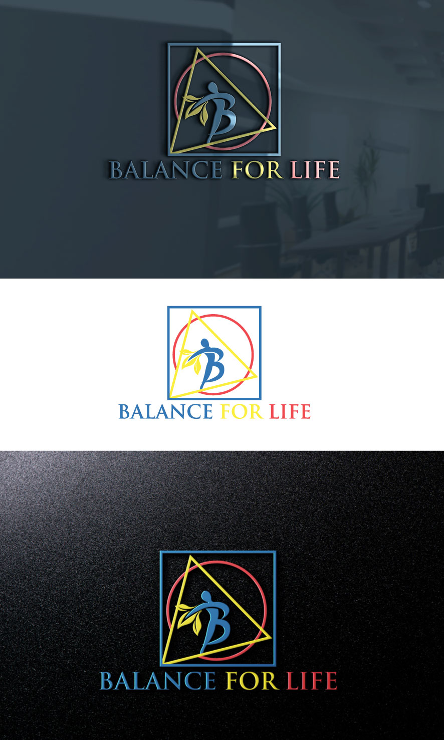 Colorful, Playful, Health And Wellness Logo Design for Balance For Life ...