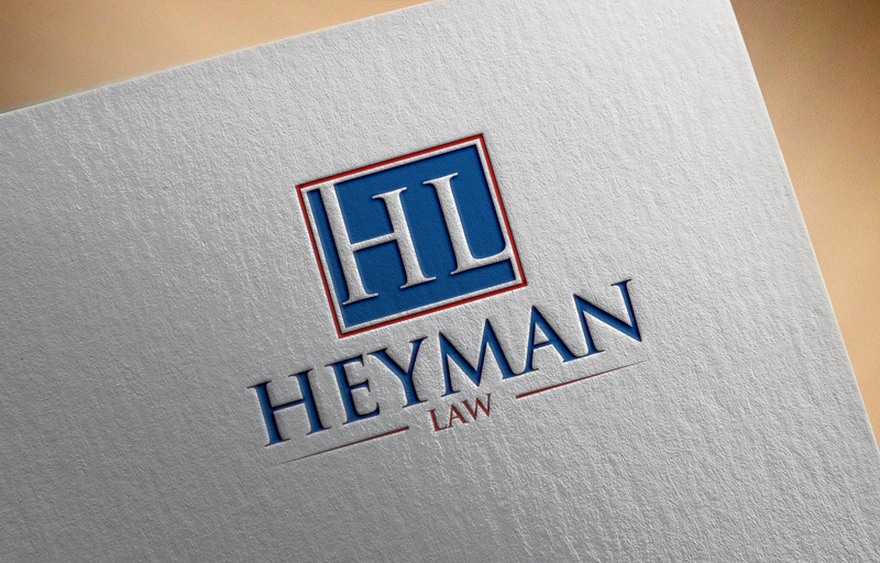 Bold, Serious, Law Firm Logo Design for Heyman Law by jakir6 | Design ...