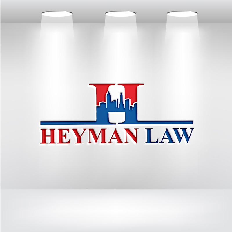 Bold, Serious, Law Firm Logo Design for Heyman Law by Banglalink 2 ...