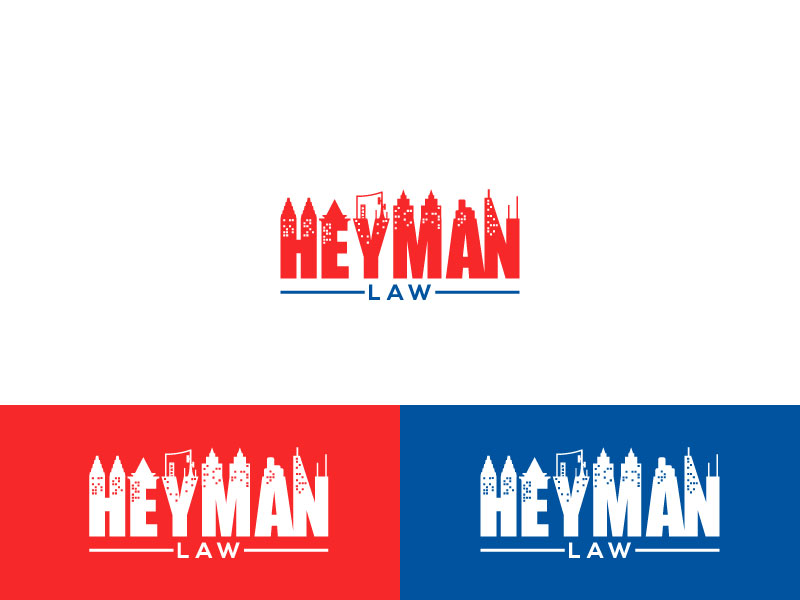 Bold, Serious, Law Firm Logo Design for Heyman Law by Basmala122 ...