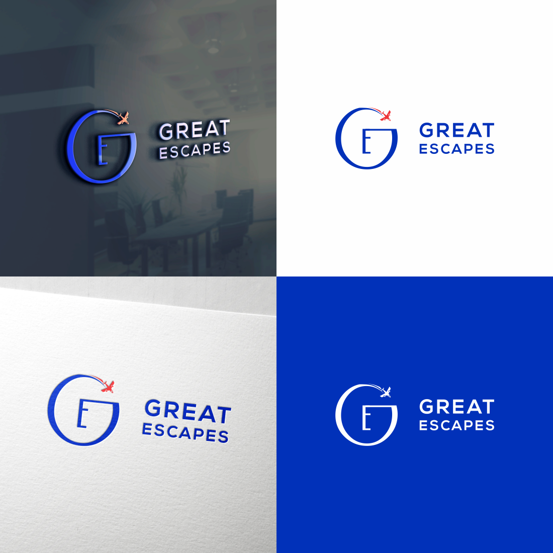 Playful, Modern, Travel Agent Logo Design for Great Escapes by ...