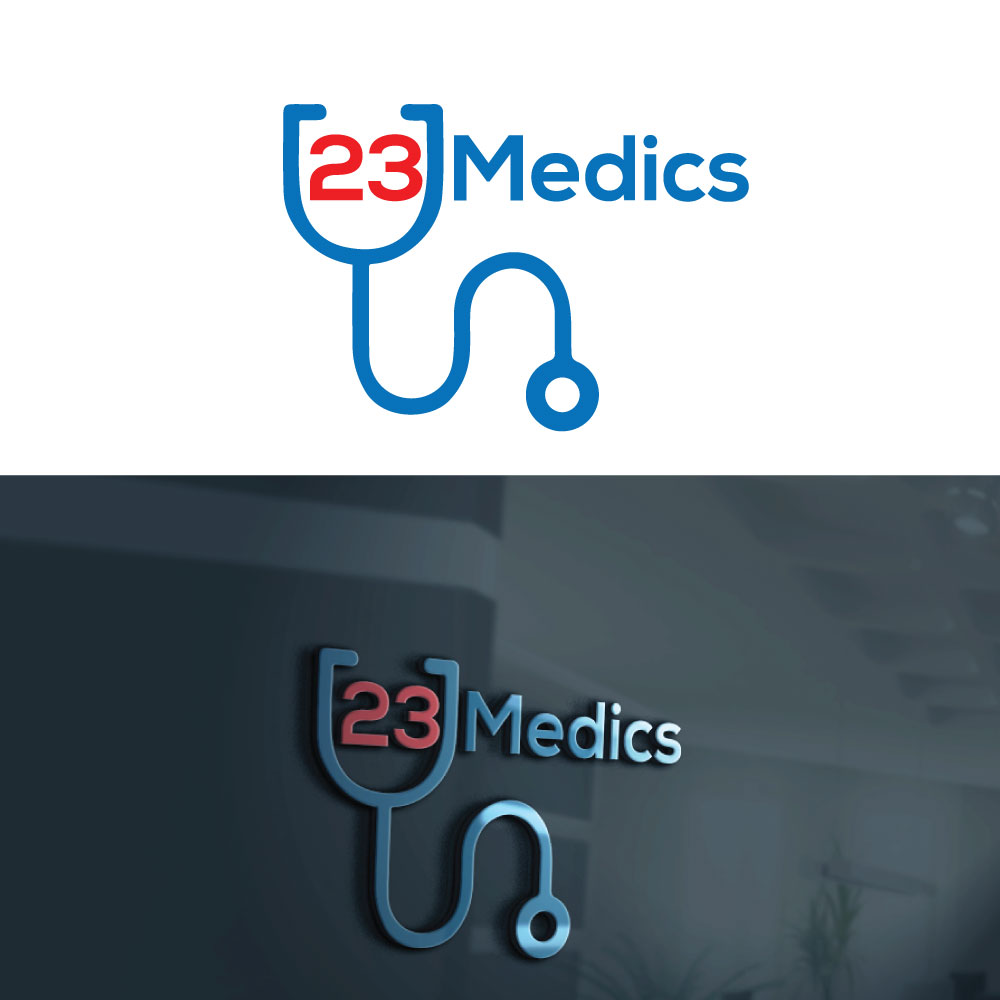Modern, Upmarket, Technical Service Logo Design for 23 Medics by ...