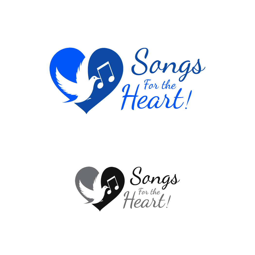 Elegant, Colorful, Performing Art Logo Design for Songs For the Heart ...