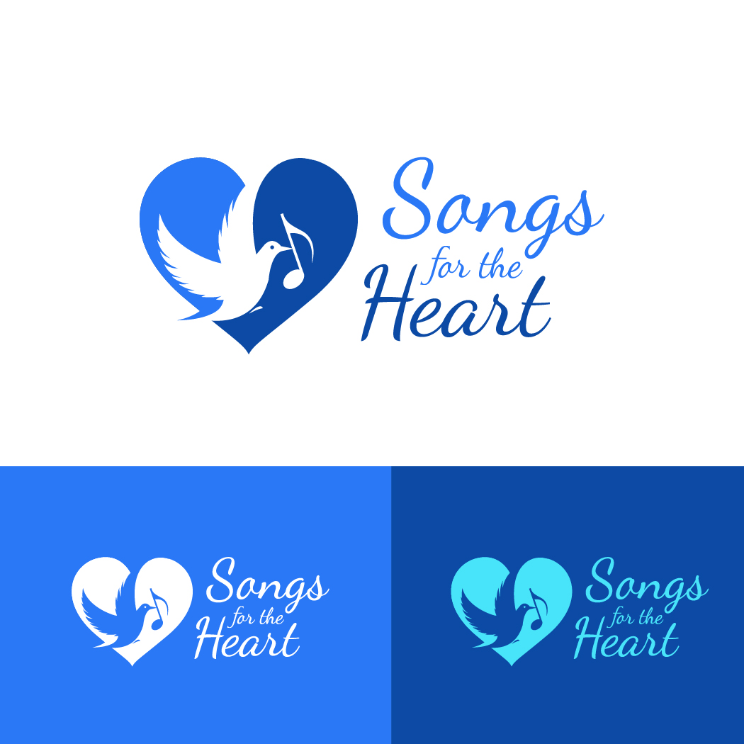 Elegant, Colorful, Performing Art Logo Design for Songs For the Heart ...