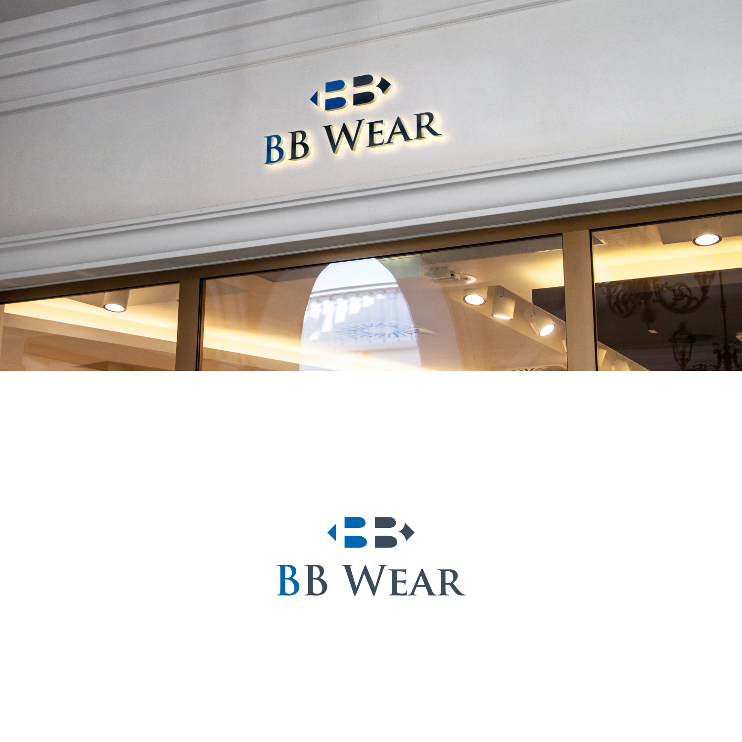 Conservative, Modern, Retail Logo Design for BB Wear by jeruk's ...