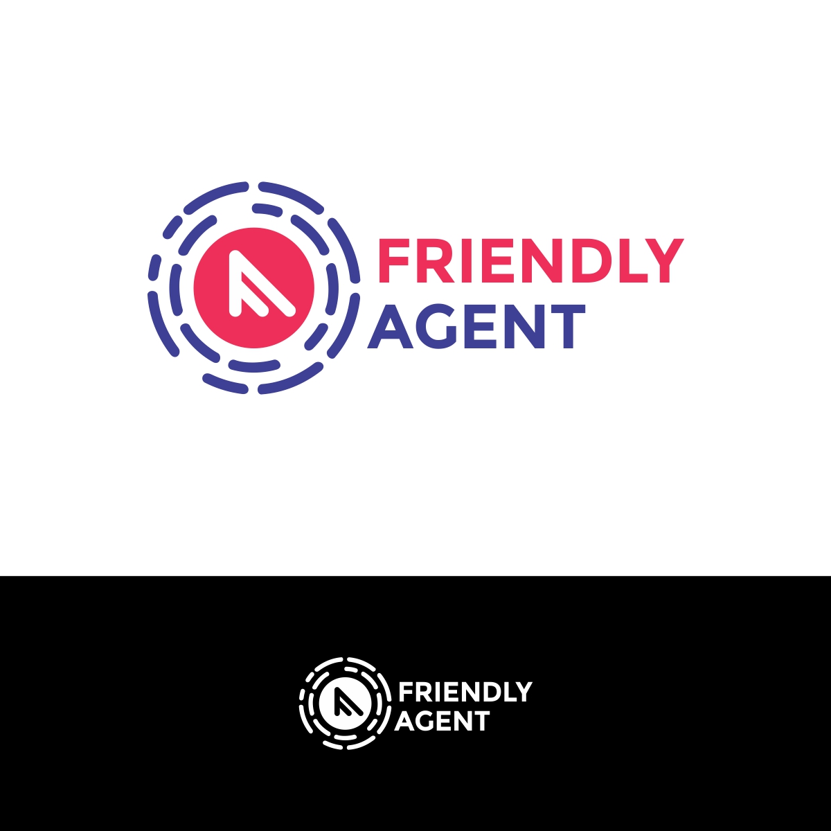 Logo Design for Friendly Agent by Kreative Fingers | Design #20091951