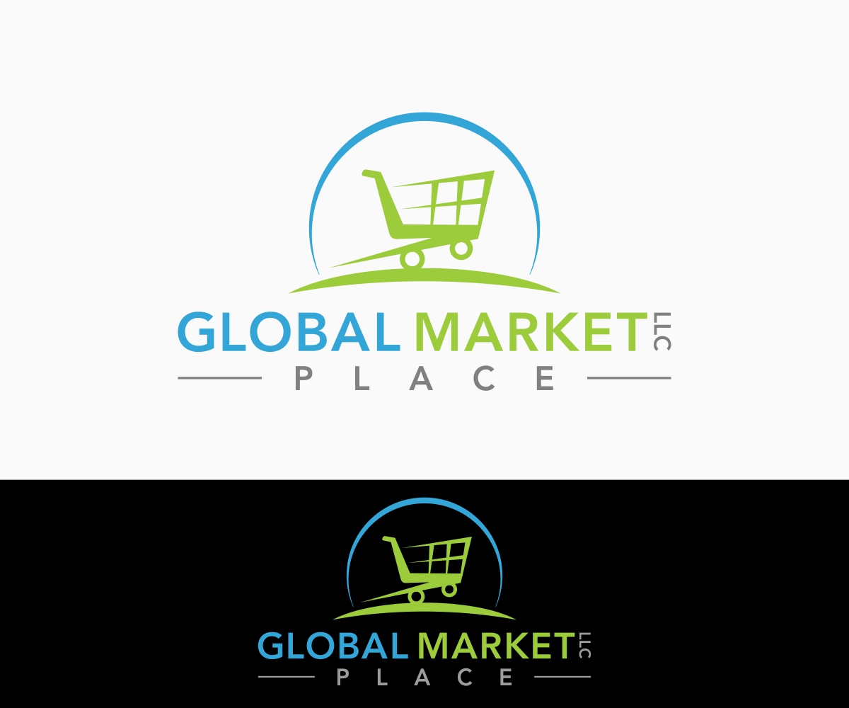 Elegant, Playful, E-Commerce Logo Design for Global Market Place LLC by ...