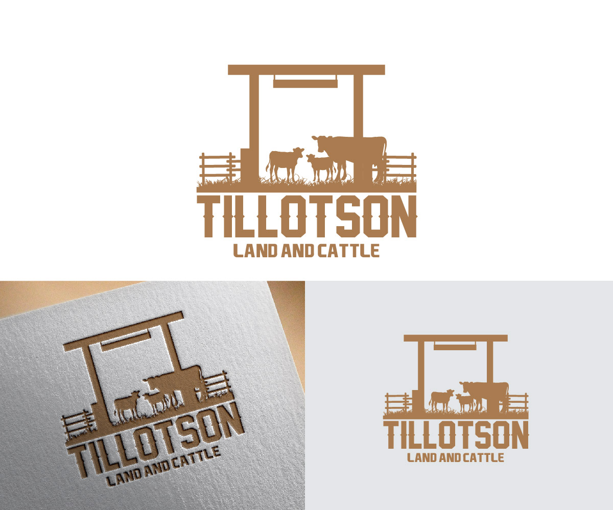 Conservative, Serious Logo Design for Tillotson Land and Cattle by ...