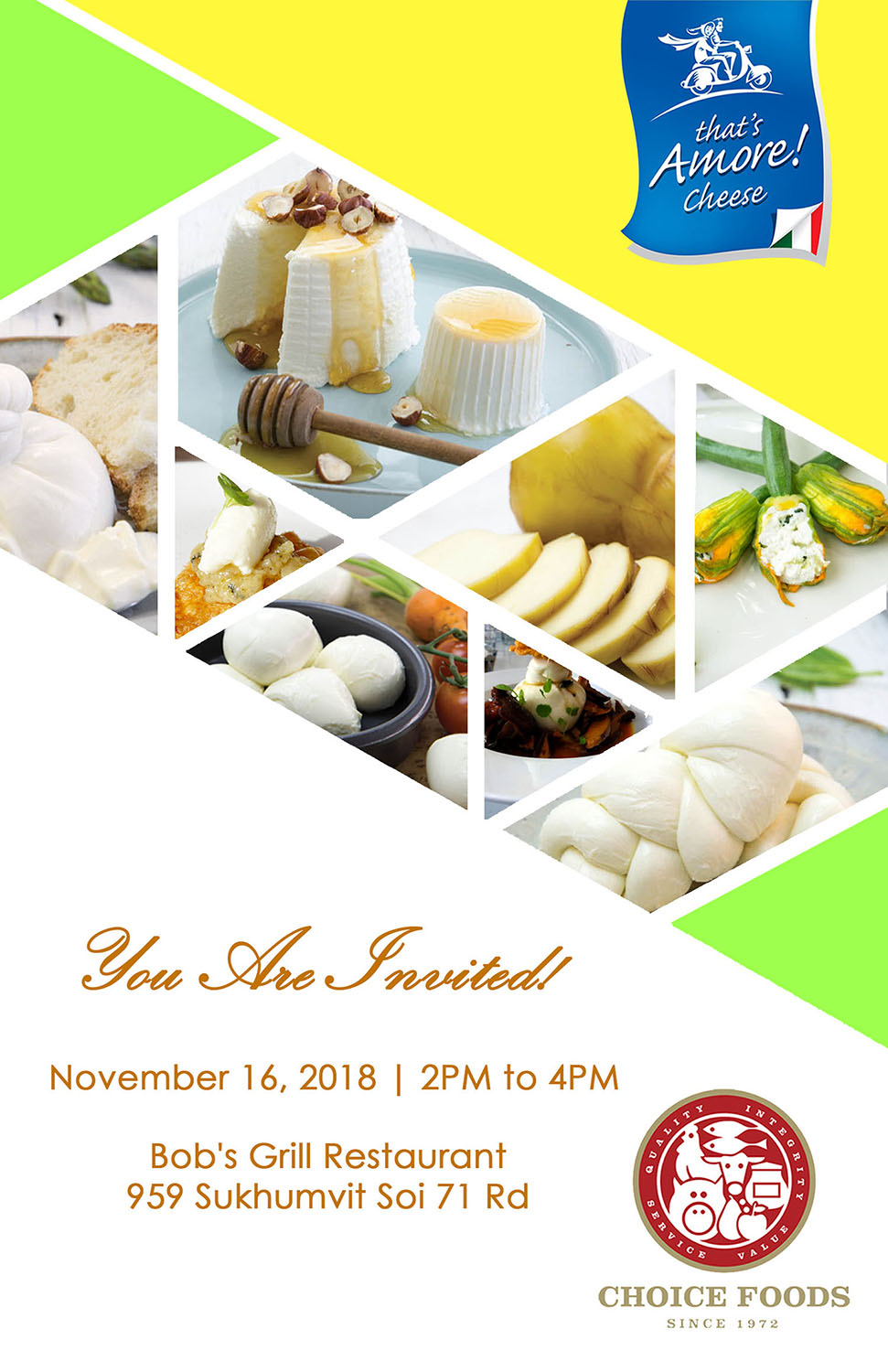 Elegant, Traditional, Food Service Flyer Design for Choice Foods ...