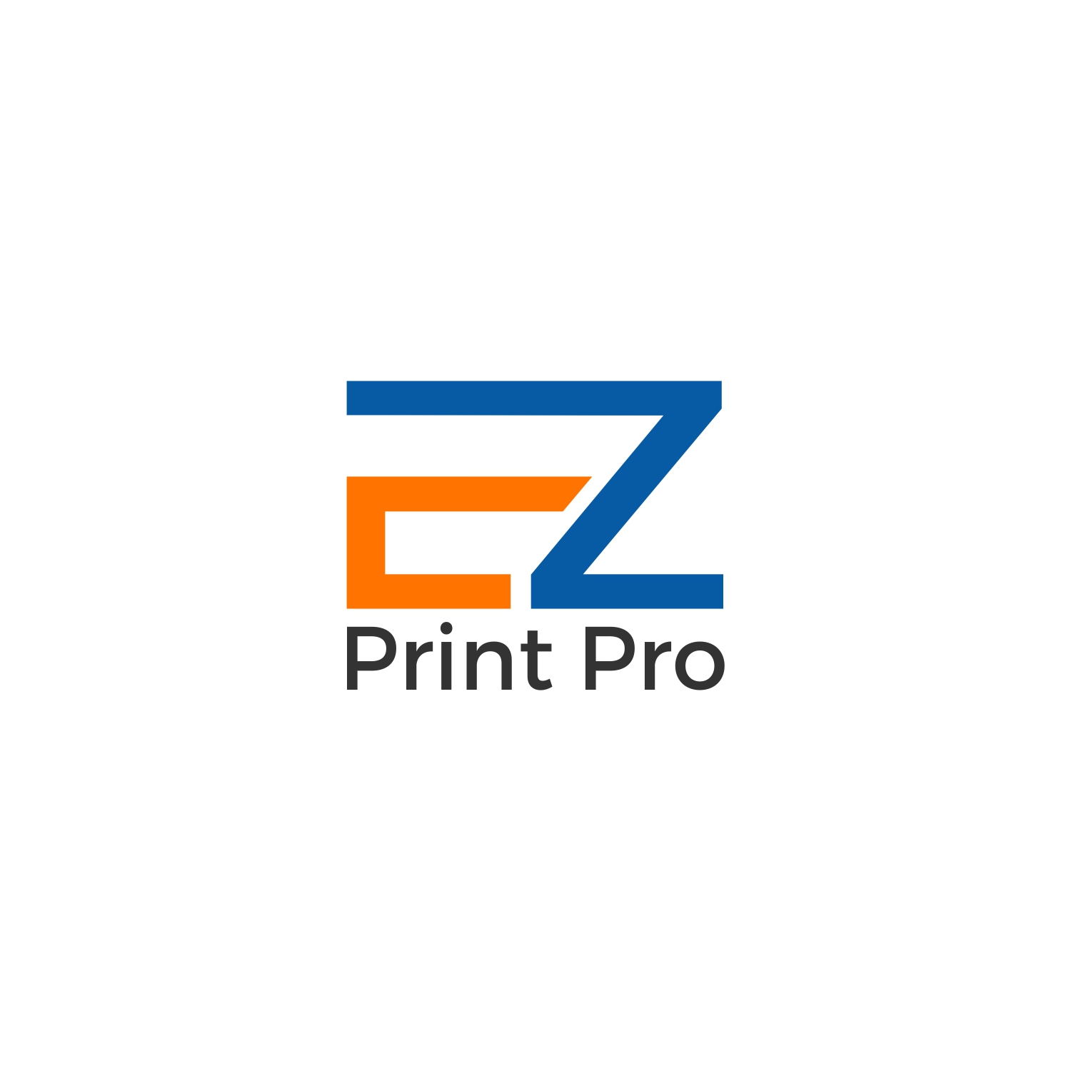 Elegant, Playful Logo Design for EZ Print Pro by GVisions | Design ...
