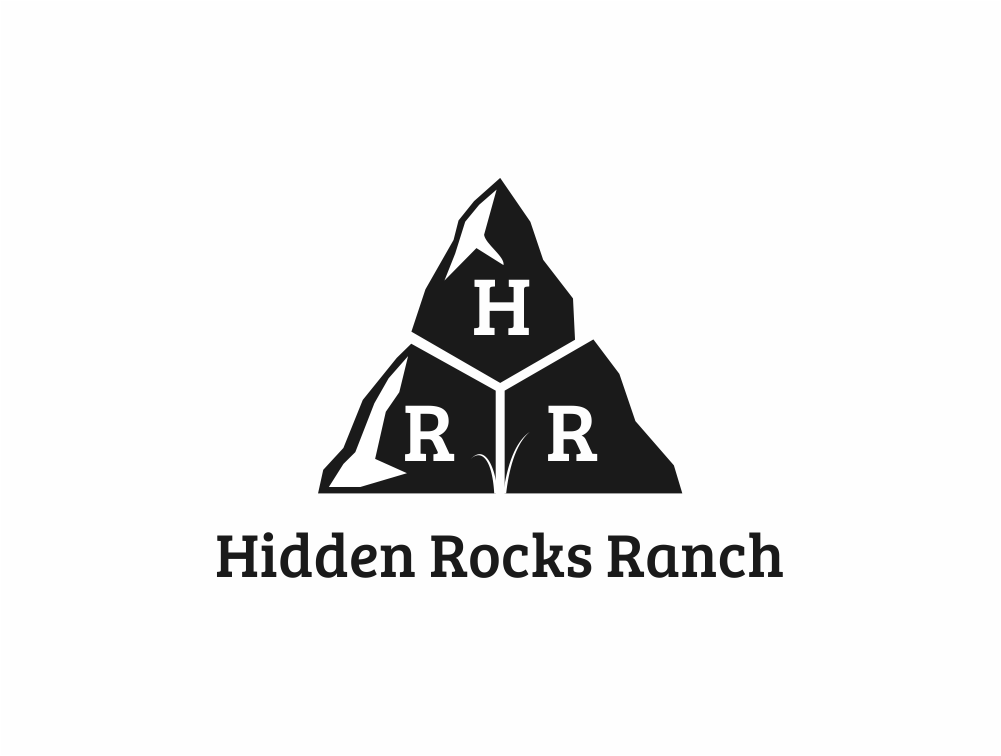 Modern, Upmarket, Ranch Logo Design for "Hidden Rocks Ranch" or "HRR ...
