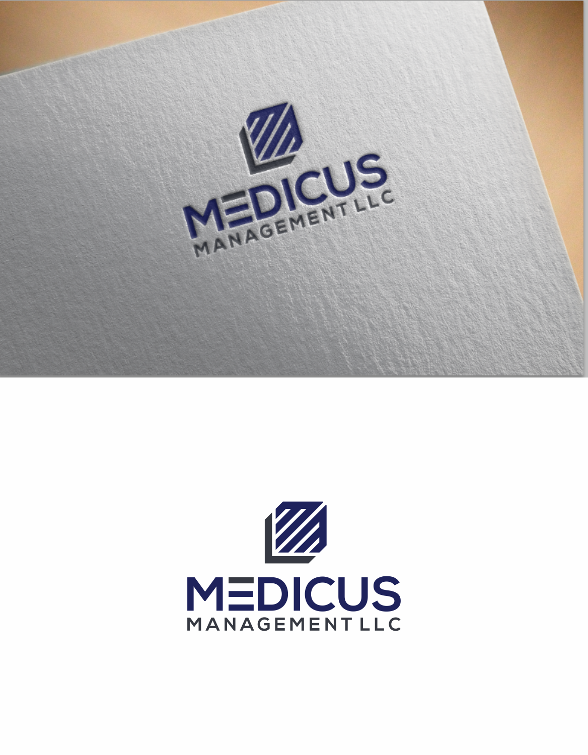 Serious, Modern, Health Care Logo Design for Medicus Management, LLC by ...