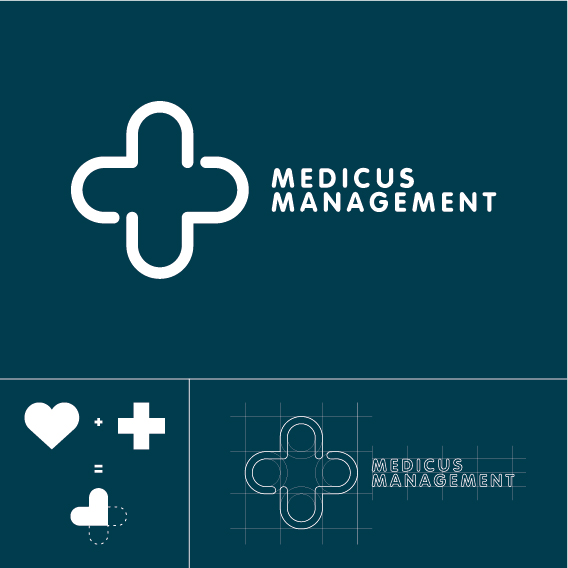 Serious, Modern, Health Care Logo Design for Medicus Management, LLC by ...