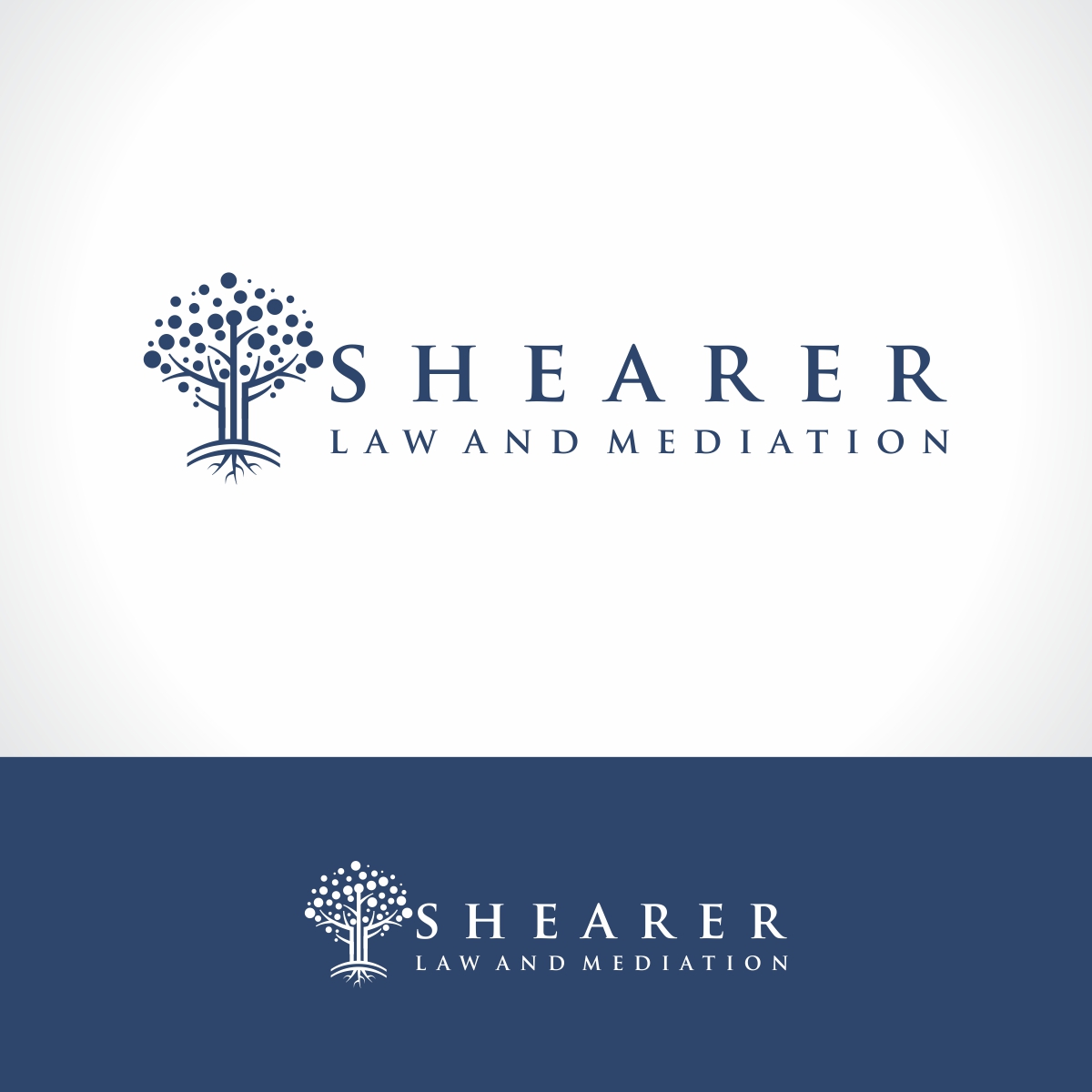 Logo Design for Shearer Law and Mediation by Kreative Fingers | Design ...