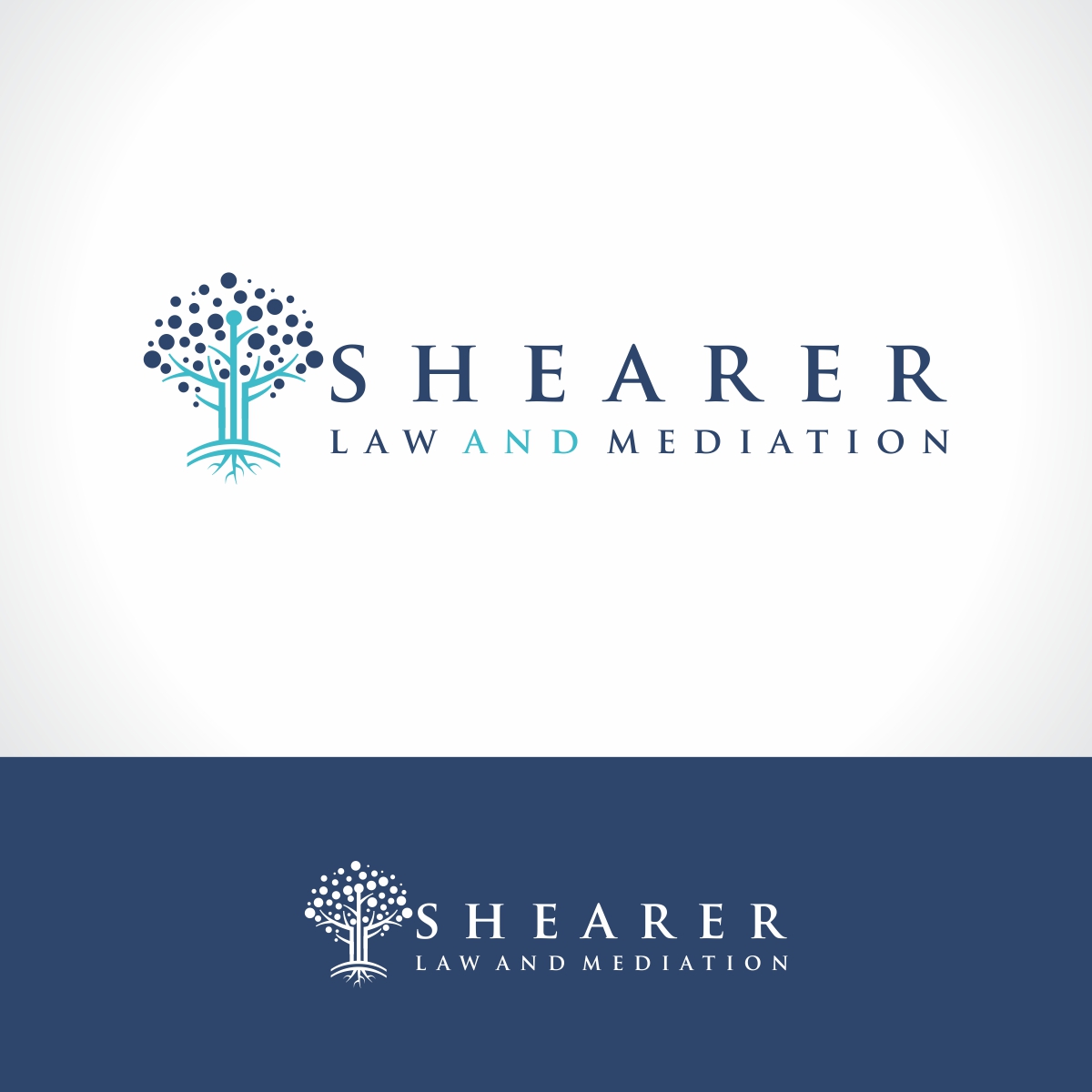 Logo Design for Shearer Law and Mediation by Kreative Fingers | Design ...