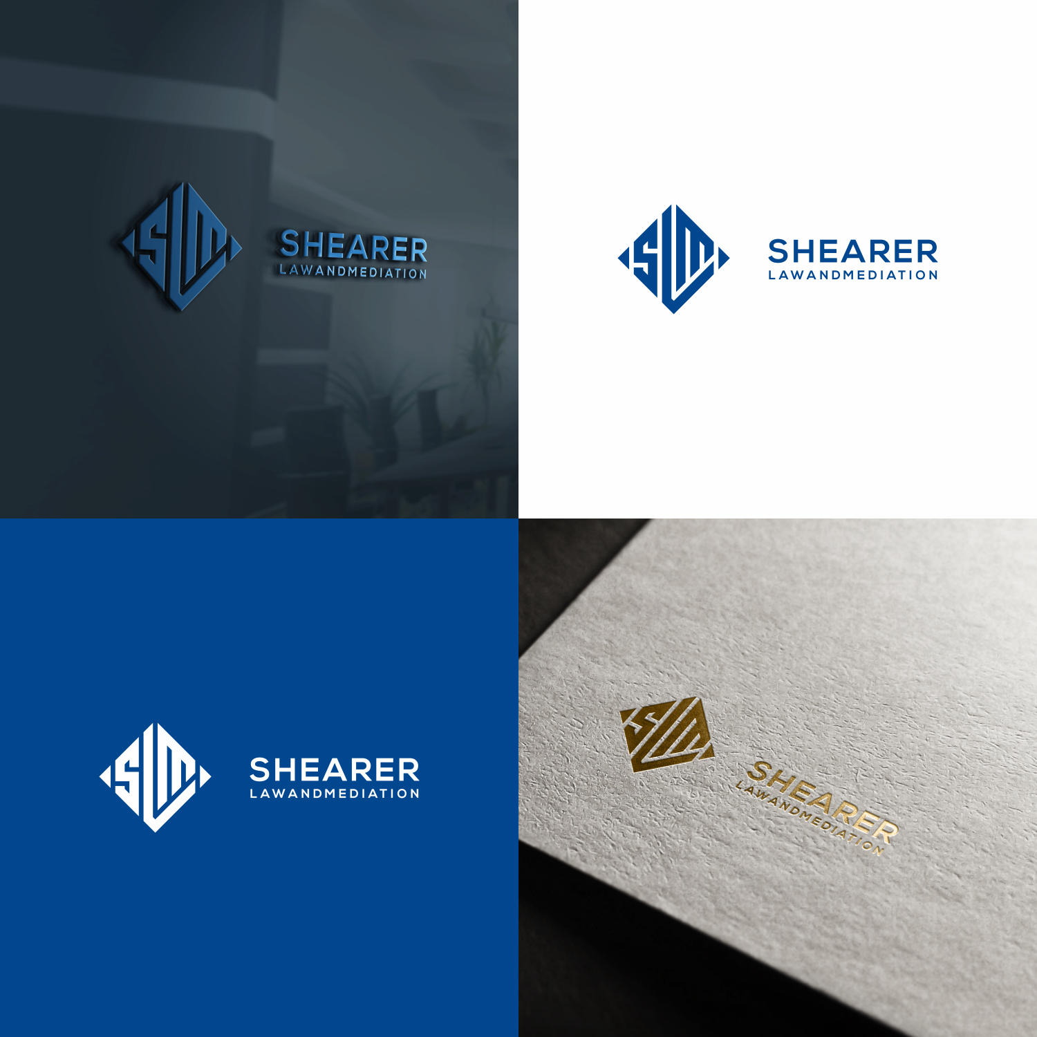 Logo Design for Shearer Law and Mediation by suthita 2 | Design #20161017
