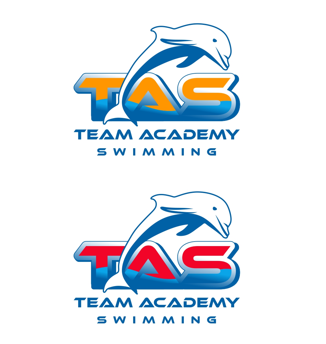 Bold, Playful Logo Design for Team Academy Swimming OR TAS by Mstudios ...