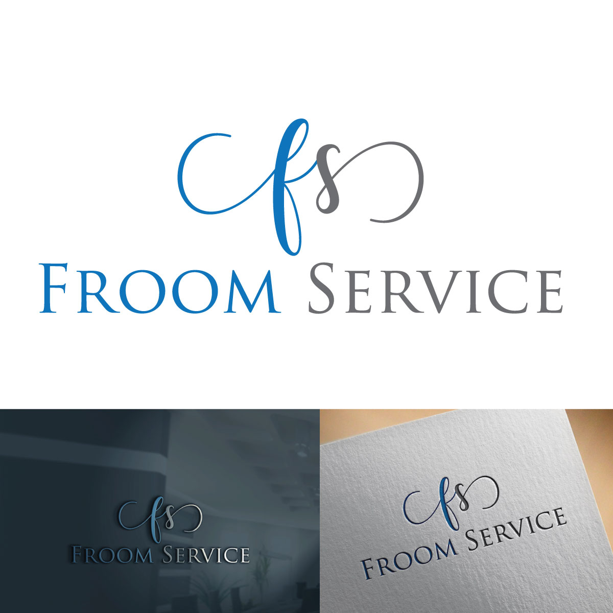 Bold, Modern, Property Management Logo Design for Froom Service by JAFRIN | Design #20177669