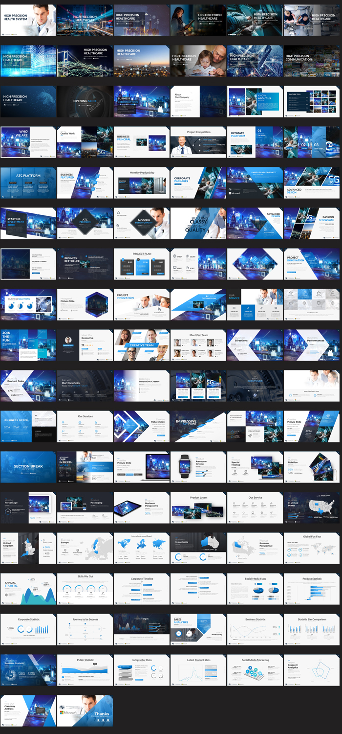 Professional, Serious PowerPoint Design for a Company by Power Design ...