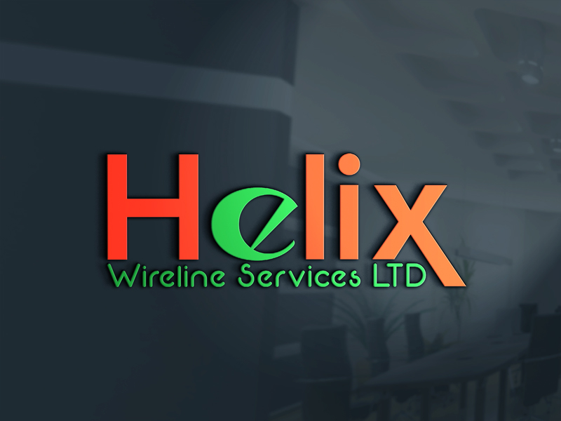 Masculine, Bold, Oil And Gas Logo Design for Helix Wireline Services ...