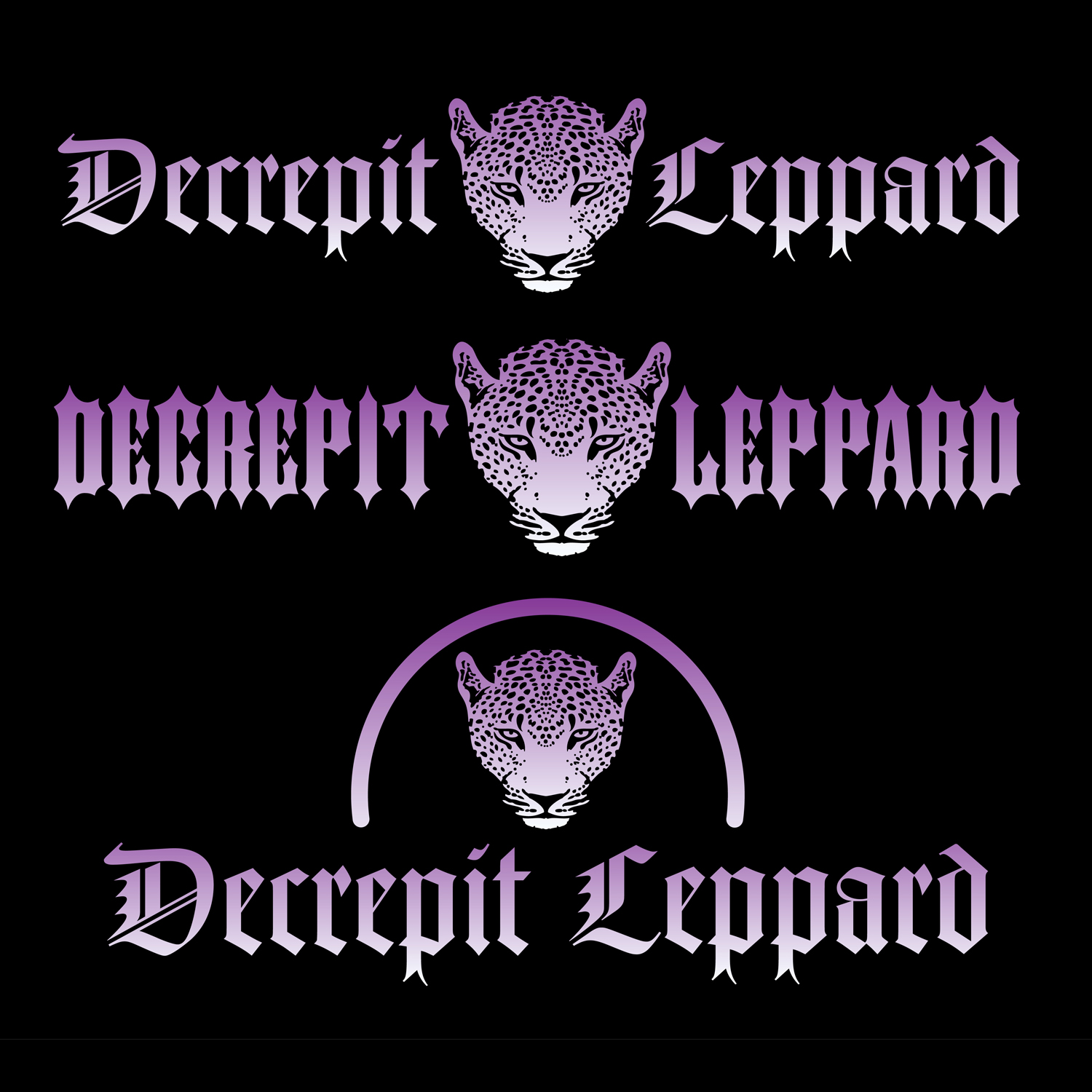Atrevido, Conservador Diseño de Logo for Decrepit Leppard. Death ...