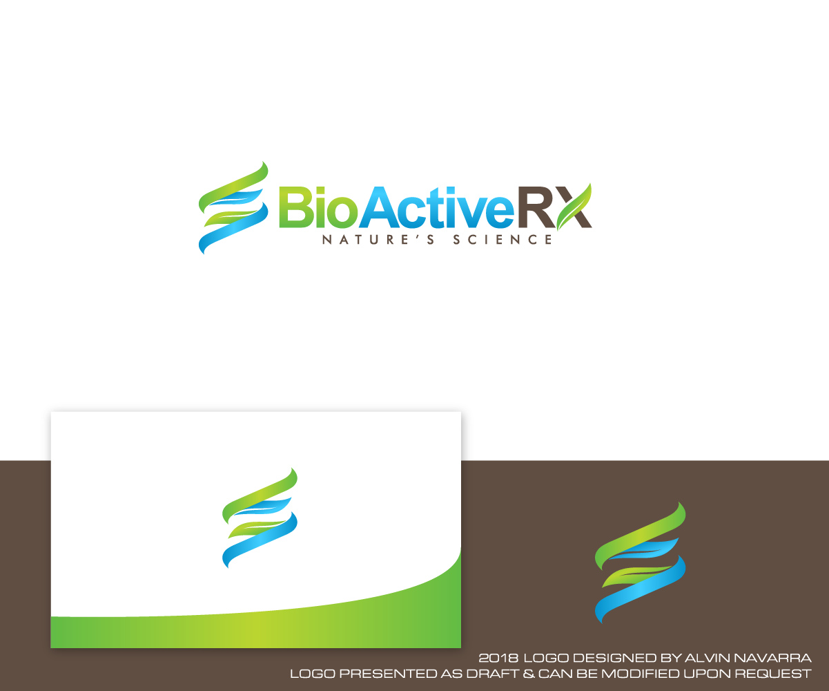 Elegant, Playful, Nutrition Logo Design for BioActive Rx / Nature's ...