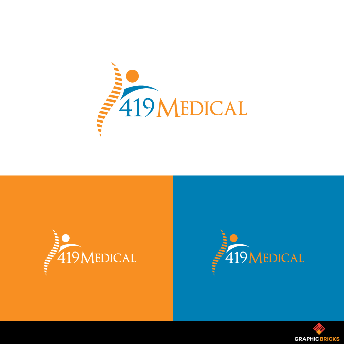Modern, Professional, Medical Logo Design for 419 Medical by Graphic ...