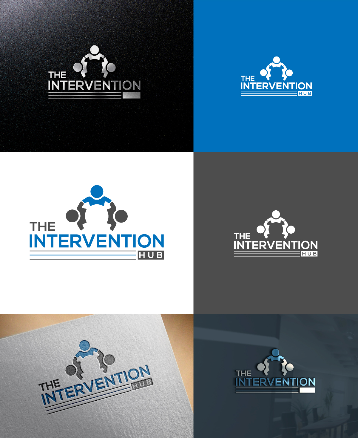 Logo Design for The Intervention Hub by Md Sahab Uddin | Design #20228662