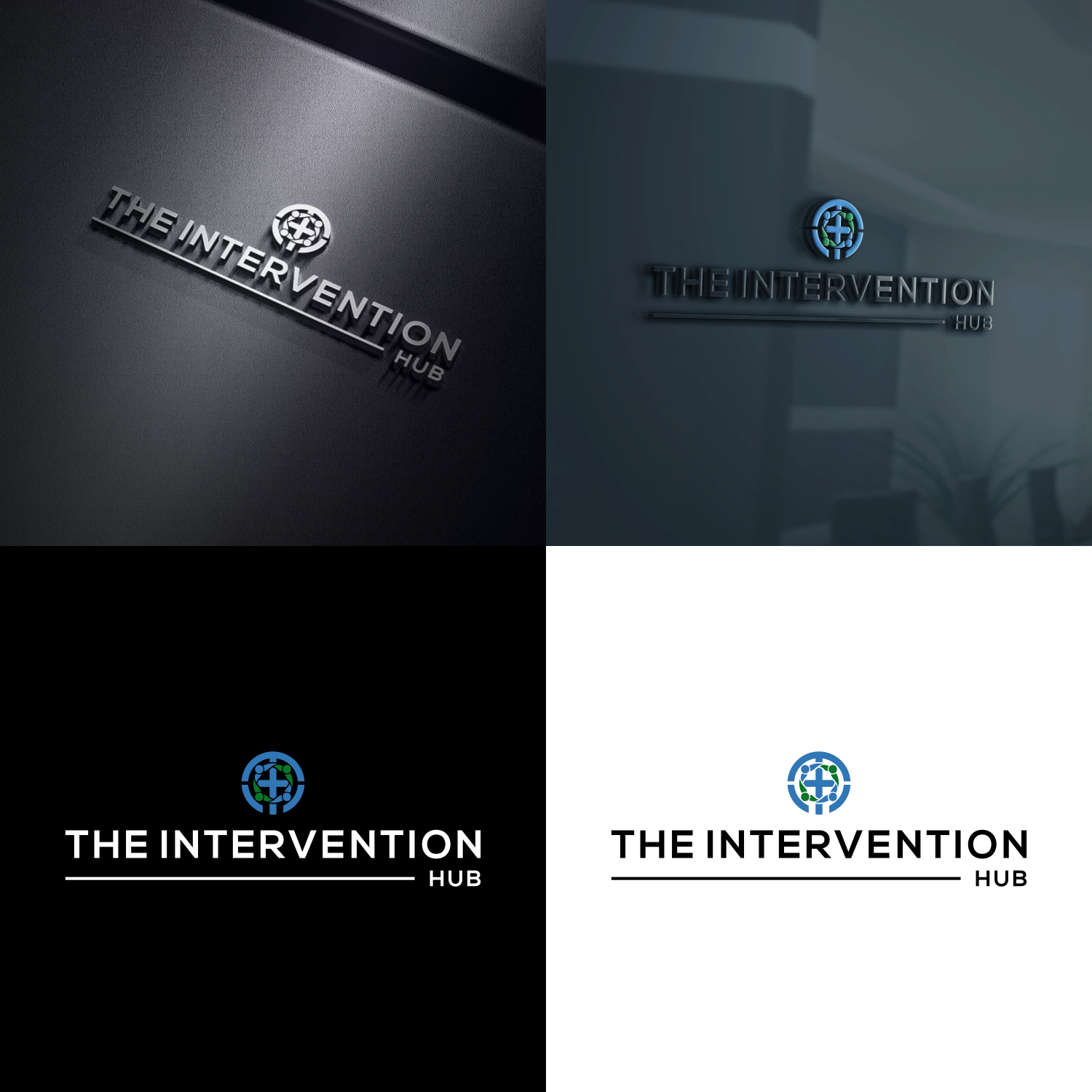 Logo Design for The Intervention Hub by putra4 2 | Design #20223549