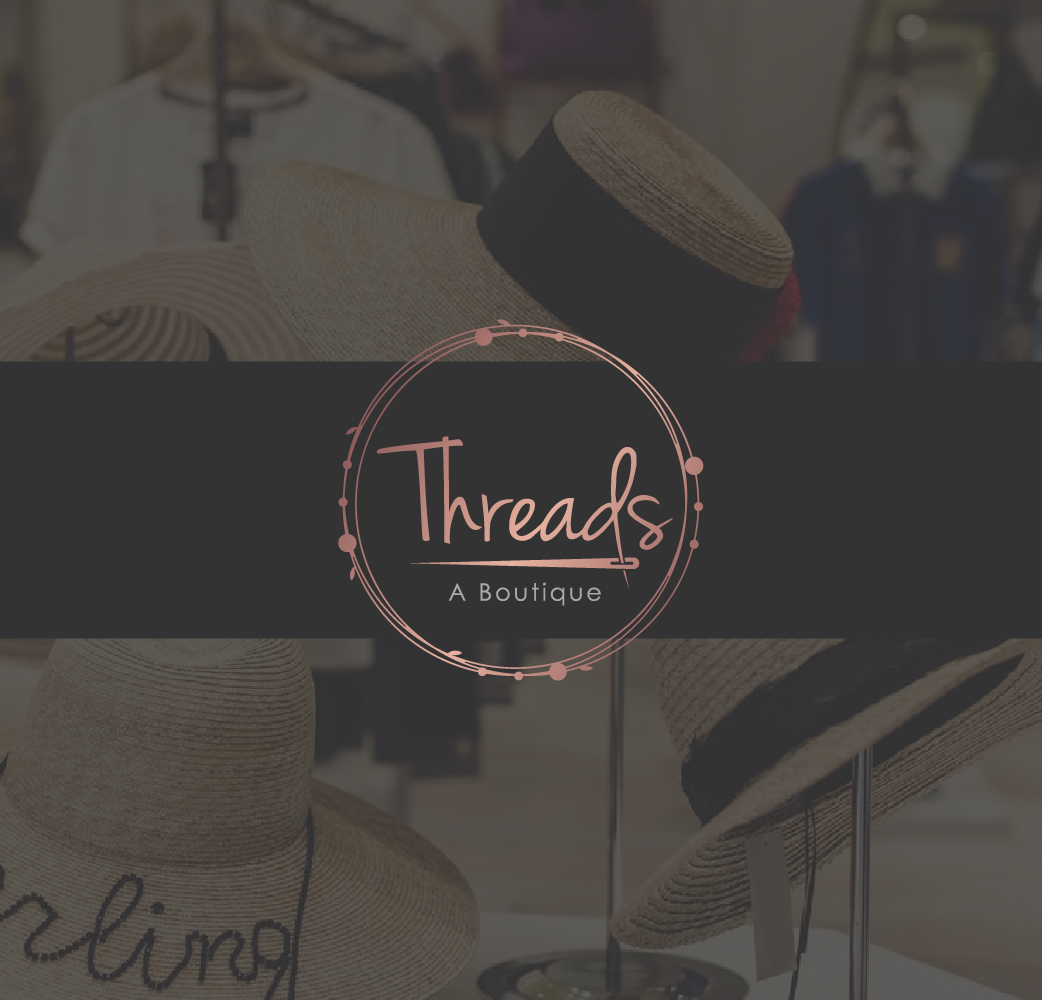 Logo Design for Threads A Boutique by sushsharma99 | Design #20225358