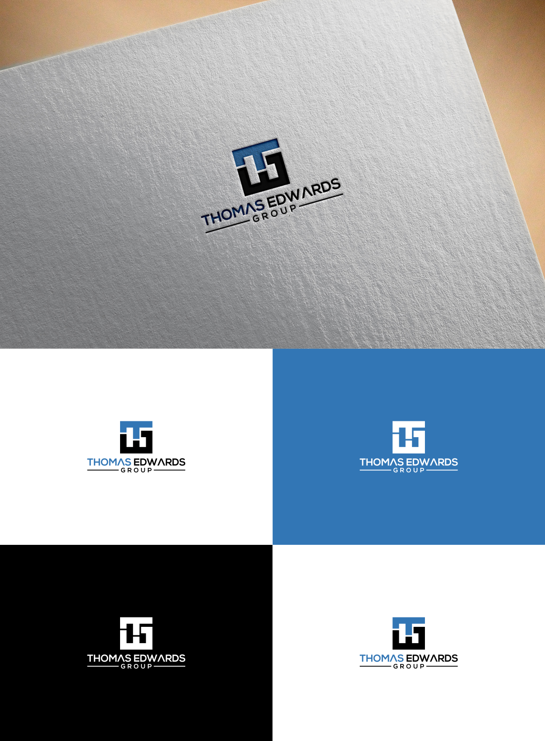Traditional, Serious, Staffing Logo Design for TEG and Thomas, Edwards ...