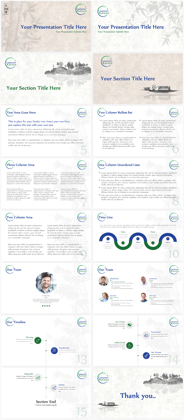 Elegant, Serious PowerPoint Design for a Company by Imazing | Design ...
