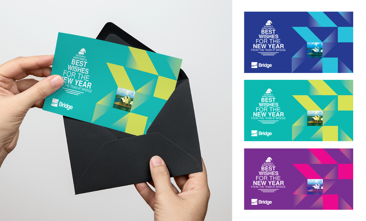 Elegant, Playful Greeting Card Design for a Company by Impressive Sol ...