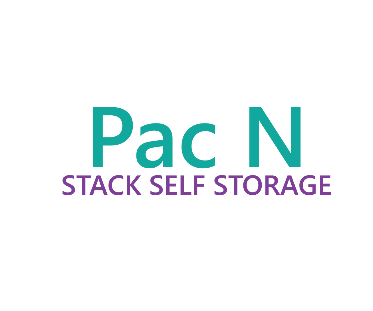 Colorful, Bold, Self Storage Logo Design for Pac N Stack Self Storage ...