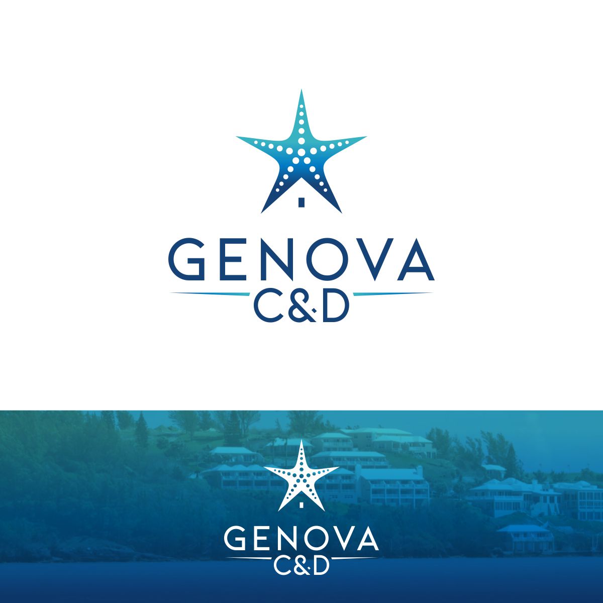 Logo Design for Genova C&D - Something like that... by Kreative Fingers ...