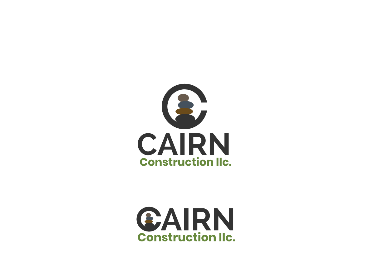 Bold, Personable Logo Design for Cairn Construction llc. by Gita ...