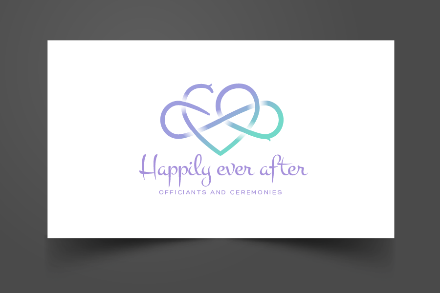 Personable, Colorful, Wedding Logo Design for Happily Ever After ...