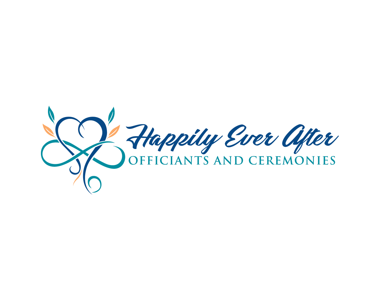 Personable, Colorful, Wedding Logo Design for Happily Ever After ...