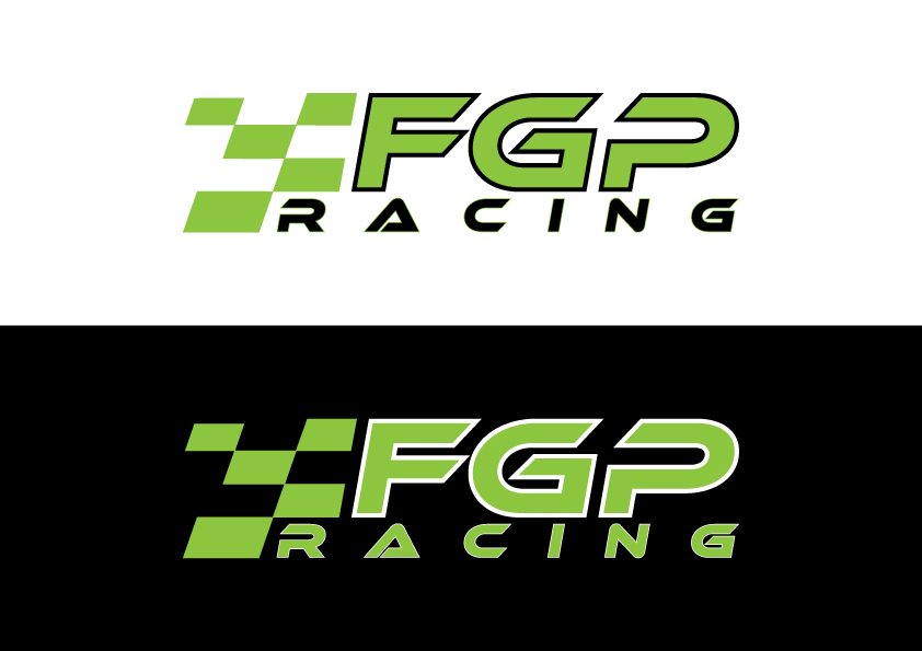 Masculine, Playful Logo Design for FGP Racing by DesIcon | Design #20244590