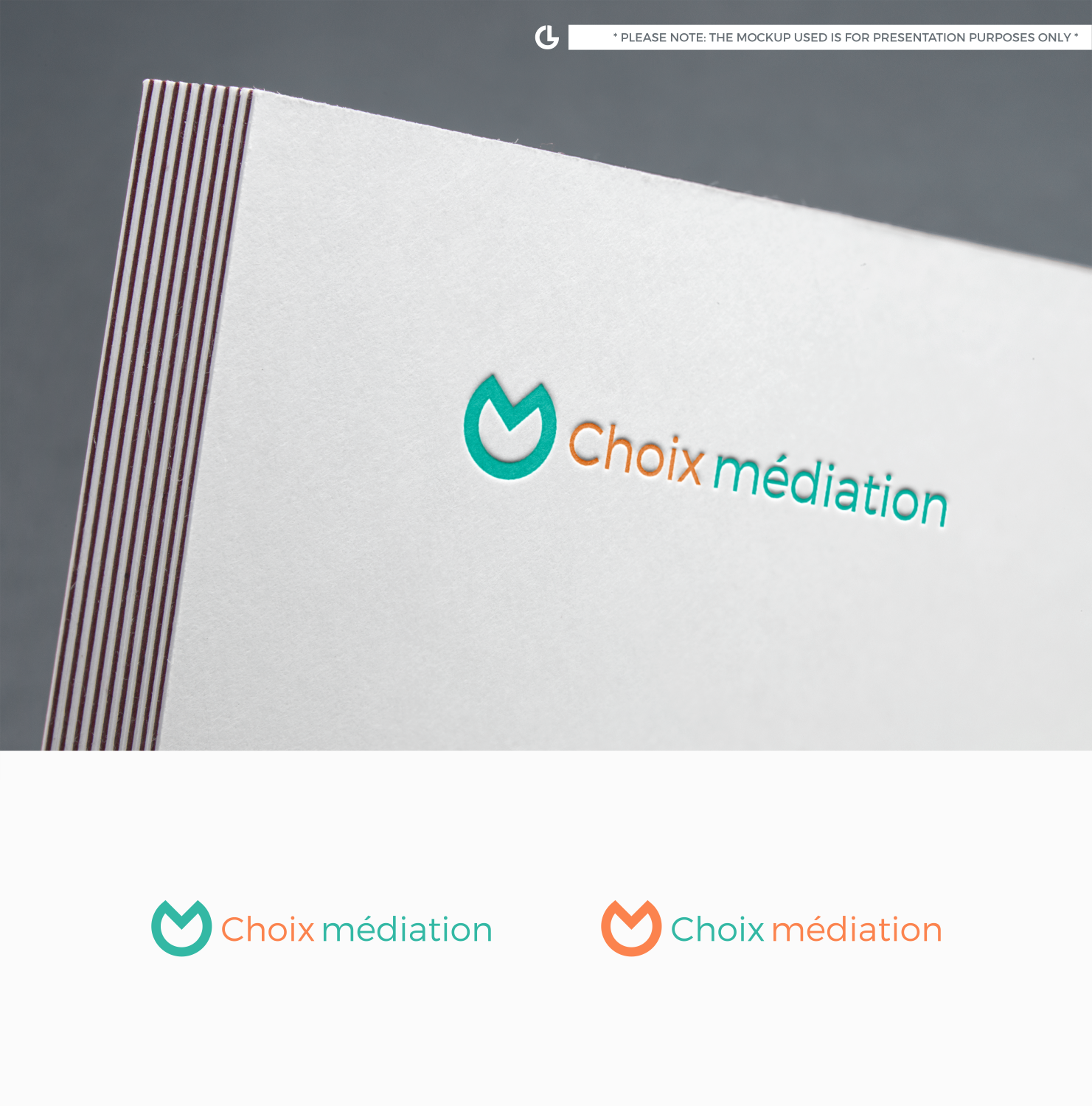 Elegant, Upmarket Logo Design for CM Choix médiation by R!CKY | Design ...