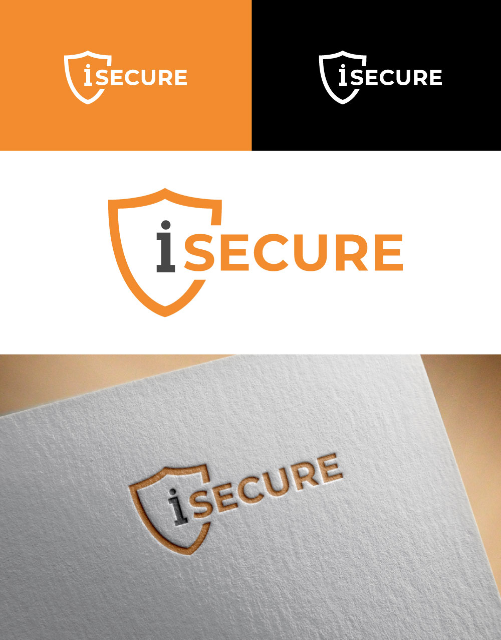 Serious, Professional, Security Service Logo Design for iSecure by Ash ...
