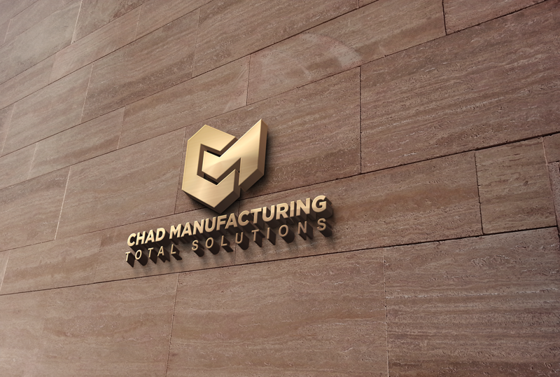 Masculine, Bold, Manufacturing Logo Design for CHAD Manufacturing by ...